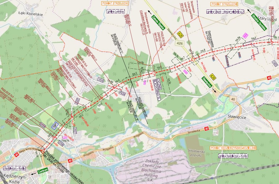 Obwodnica północna w detalach | Urząd Miasta Kędzierzyn-Koźle